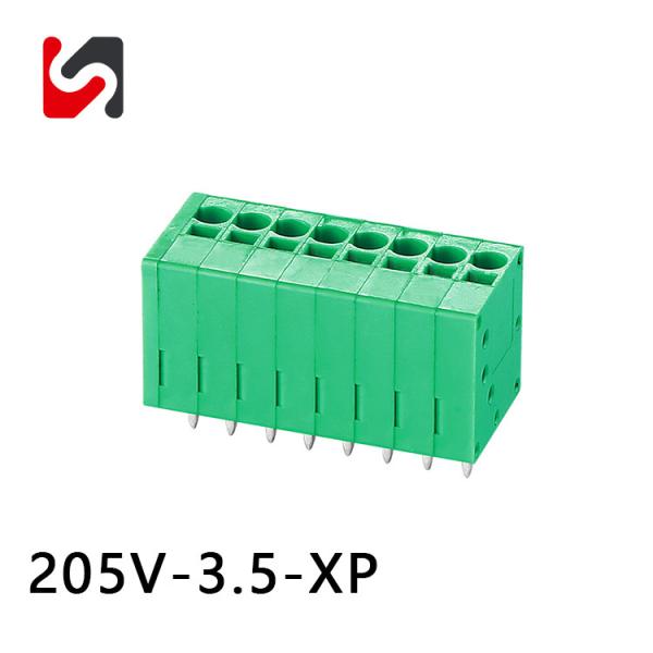 Quality SHANYE BRAND 205V-3.5 3.5mm pitch phoenix terminal strip electrical pcb connector block for pcb supplyer for sale