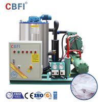 Quality 3 Tons Energy Saving Automatic Seawater Flake Ice Machine For Fishery for sale