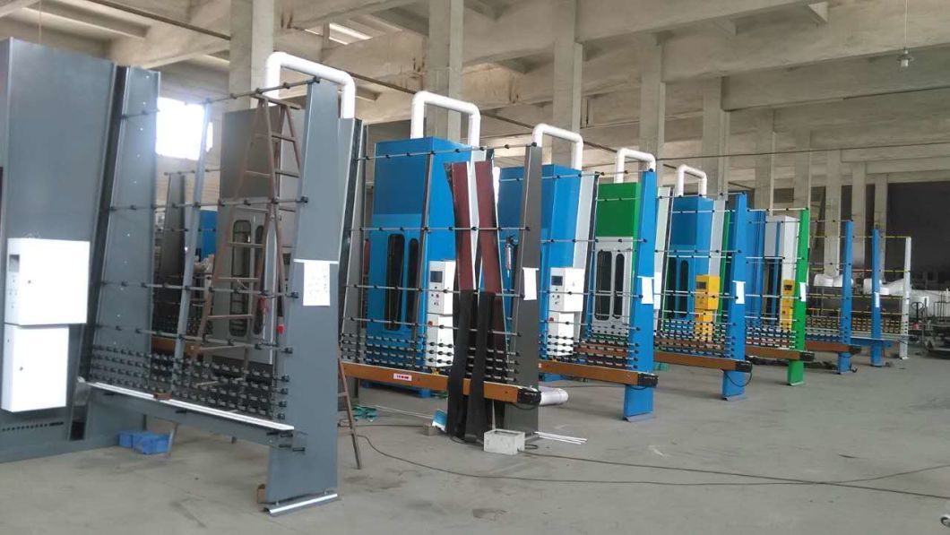 Vertical Type Fully Automatic Glass Sander Sandblaster for Frosted Glass Processing Machine