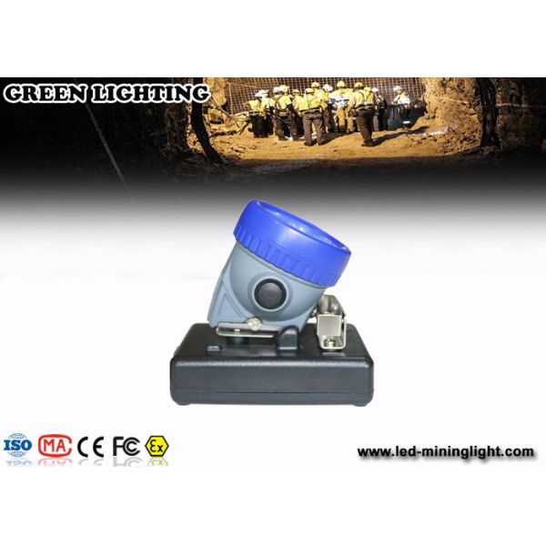 Quality 10000 Lux cree led explosion proof cable cord carbide lamp rechargeable IP68 for sale