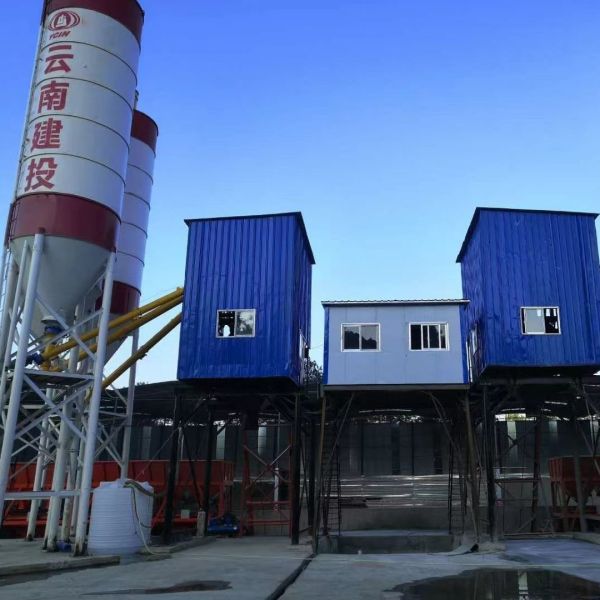 Quality PLC Control Batching Cement Concrete Central Mixing Plant Ready Mixed for sale