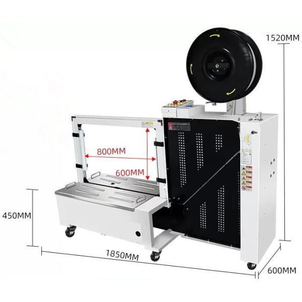 Quality 400W/3A Automatic Durable Bundle Tying Machine for Carton and Box PP Strapping for sale