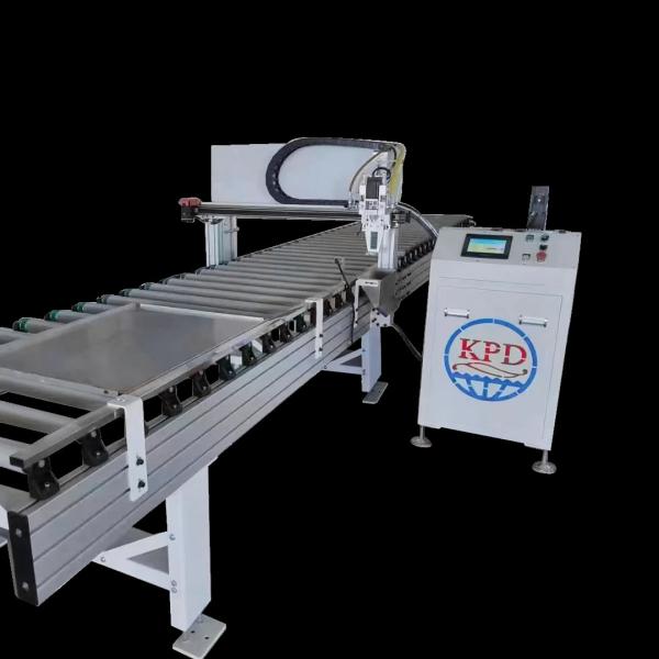Quality Poly Wood Honeycomb Panel PVC Door Glue Spreader Machine for sale