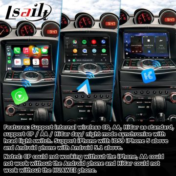 Quality Nissan 370z Z34 Carplay Android auto carplay interface Box 8+128 Android 13 OEM for sale