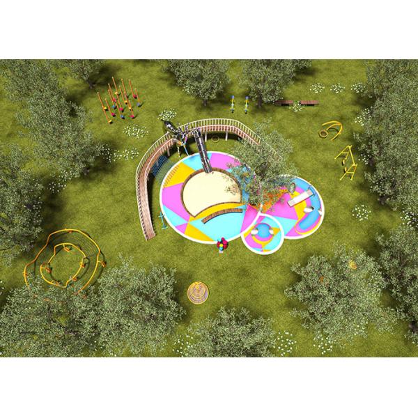 Quality Deer Theme Colorful Outdoor Playground Equipment For Kids for sale