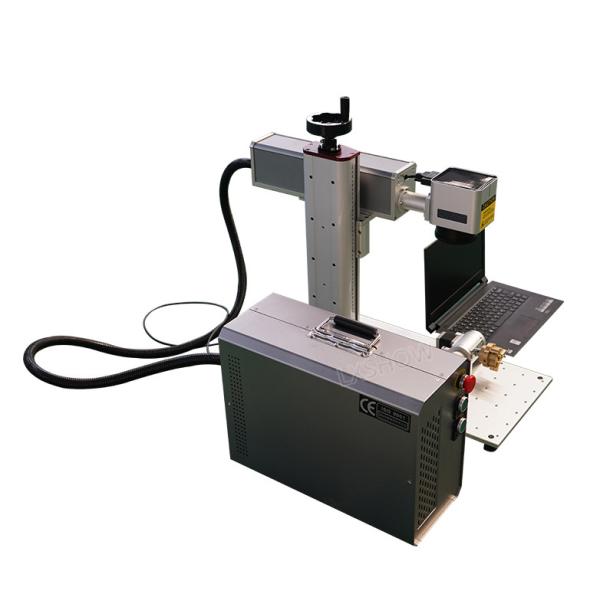 Quality Rotary 20W 30W 50W Mini Portable Laser Marking Machine for sale