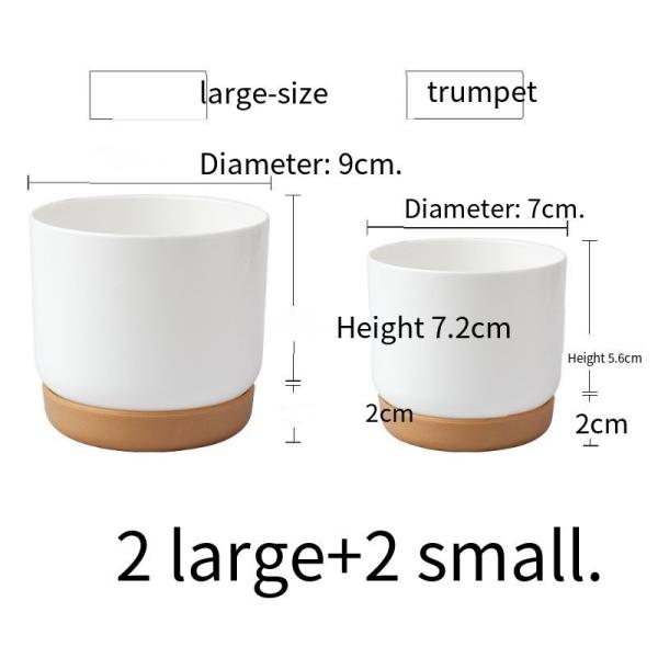 Quality Modern Self Watering Planter Pot for Home Decor for sale