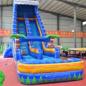 Quality Add Color to Your Playground with Customized Inflatable Castle Slide Combination for sale