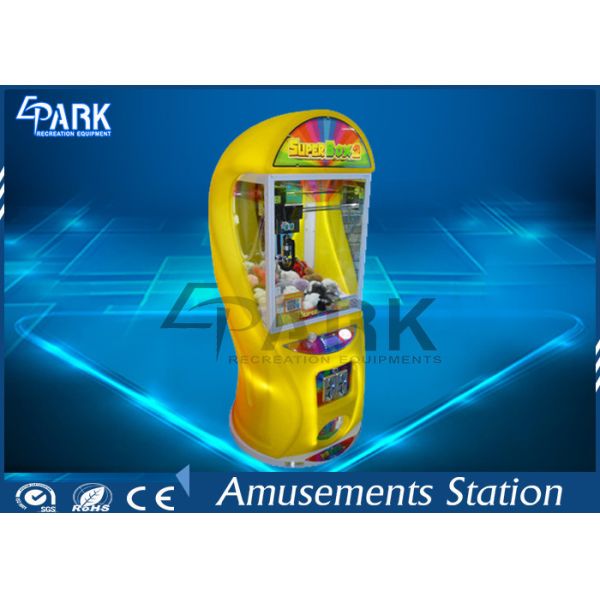 Quality Super Box Toy Claw Crane Game Machine Coin Operated China Supplier for sale
