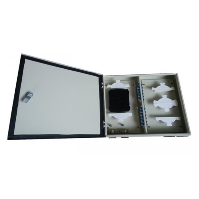 Quality ODF Outdoor Pole Mount Enclosure FC Fiber Optic Splice Enclosure 24 Core for sale