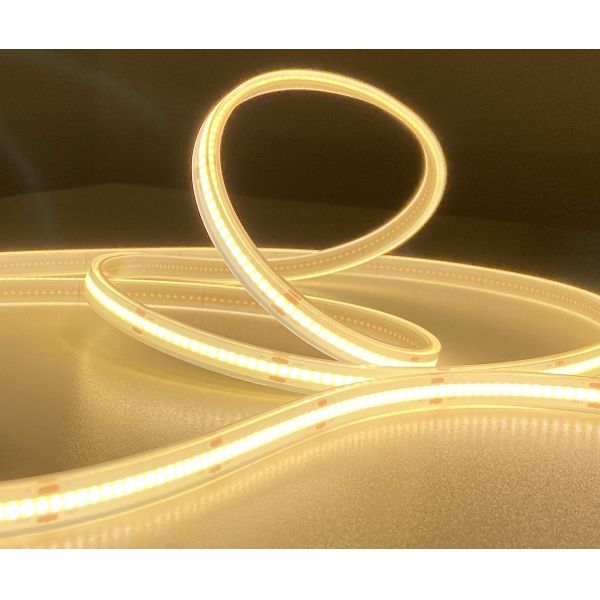Quality Waterproof Flexible Cob Led Strip IP68 Silicon Solid Extrusion 24V DC for sale