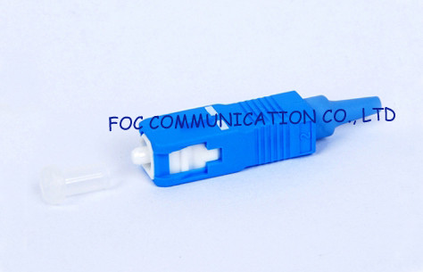 Quality High Precision Ferrule SC SM single mode fiber connectors Simplex 0.9mm For for sale