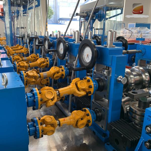 Quality Welded Cold Formed Profile Pipe Mill Line 25.4-76.4 x 3mm for sale
