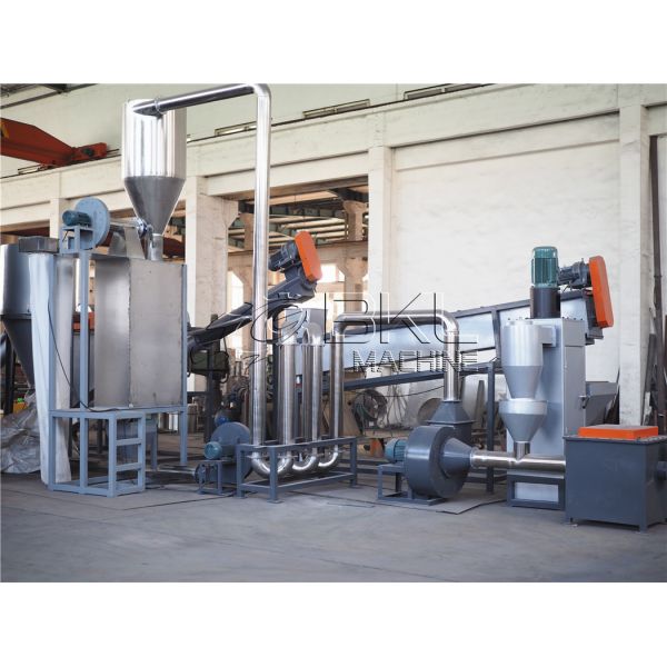 Quality Sorting Crushing 150kw Plastic Bottle Washing Machine Pet 500KG H for sale