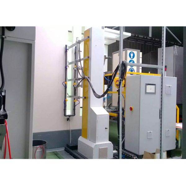 Quality Customized Voltage PLC Control Powder Coating Spray Booth For Automatic Painting for sale