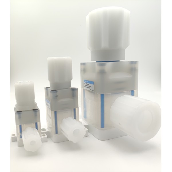 Quality Manual PFA Ball Valve Plastic PFA Lined Control Valve Zero Leakage for sale