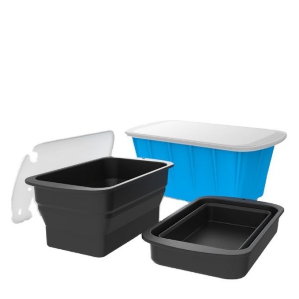 Quality Sustainable Collapsible Ice Cube Tray Extra Large Reusable Silicone Ice Block for sale