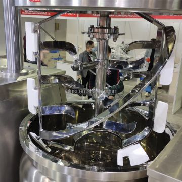 Quality SUS304 Dual-agitator Design Mixing Vessel Cream Making Machine Homogenizer 50L for sale