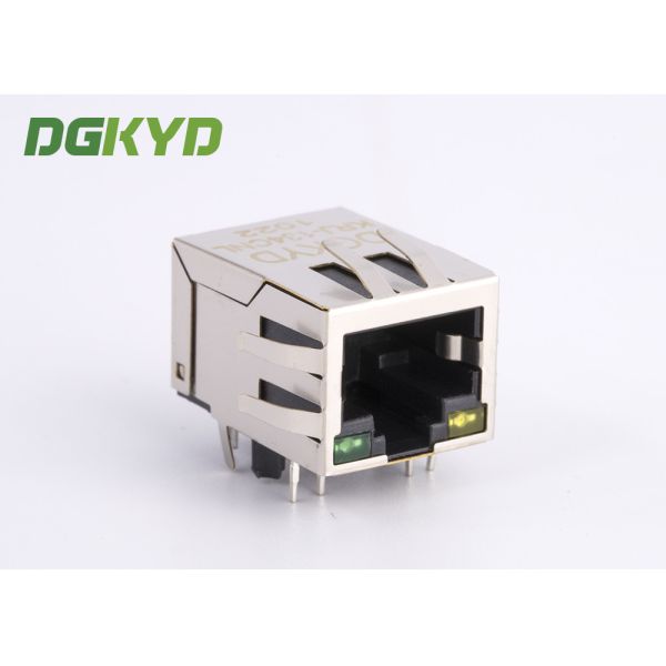 Quality Net Bridge RJ45 Connector With Lan Filter 10 / 100 Base Side Entry Factory for sale