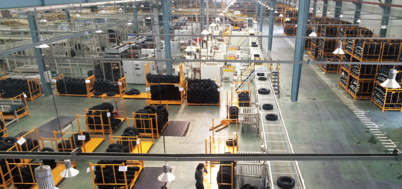 Pallet Stacking Rack For Tire Warehouse Storage Tire Rack