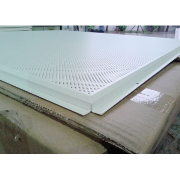 Quality Beveled Edge Commercial Ceiling Tiles Panel with Tee Bar Grid H32 x W24 for sale