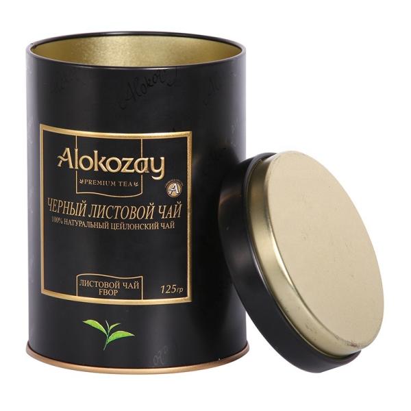 Quality Metal Printed Salve Tins Vintage Tin Container Tin Tea Canister Empty Popcorn for sale