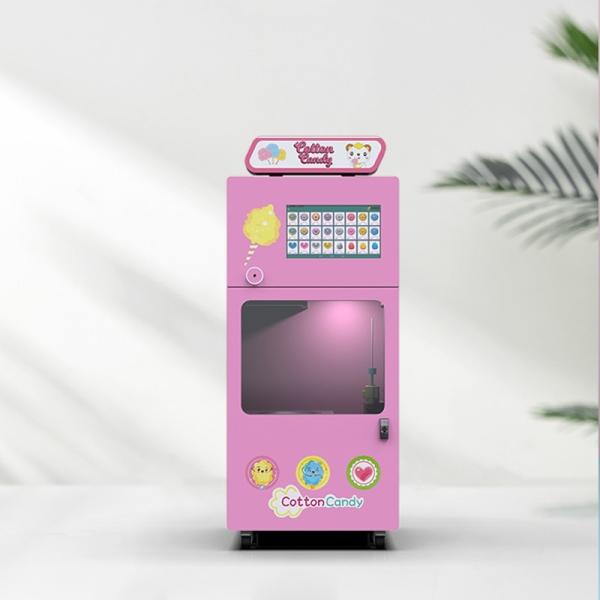 Quality Unmanned Operation Flower Cotton Candy Machine 36 Patterns With Mechanical Arm for sale