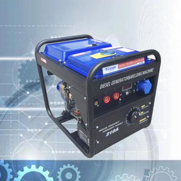 Quality PMG Diesel Powered Welder Electric Start DC 1.6kw welding dg set for sale