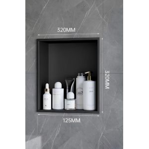 Quality Modern Open Grid Niche Bathroom Embedded Internet Celebrity Toilet Storage TV for sale