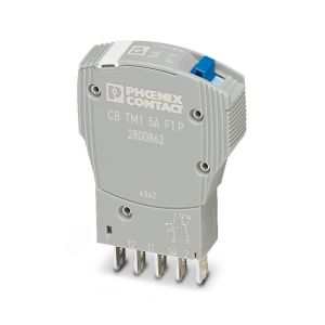 Quality 5 Poles Rated Voltage 50V DC Thermal Magnetic Device Circuit Breakers 2800862 CB for sale