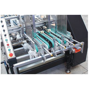 Quality Automatic High Speed Folder Gluer Machine 1100mm Blank Width 7.6T Net Weight for sale