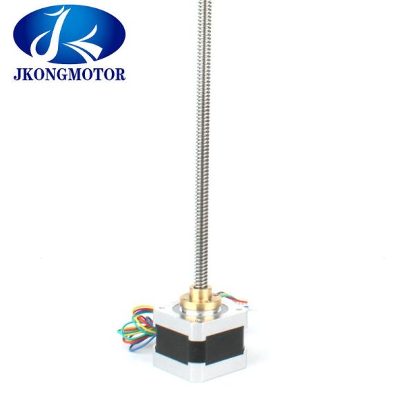 Quality 3D Printer Stepper Motor 2phase  50oz.In TR8*2 Nema 17 Stepper Motor with lead screw for sale