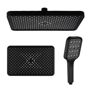 Quality Polished High Pressure Wall Mounted Hand Held Shower Head Water Saving for sale