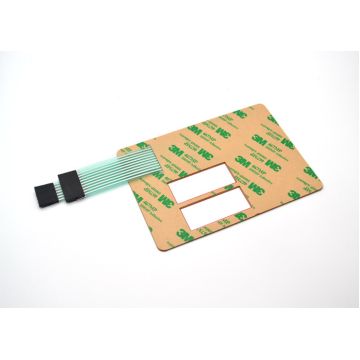 Quality Metal Dome Membrane Switch LED , Embossed Tactile Membrane Keyboard for sale