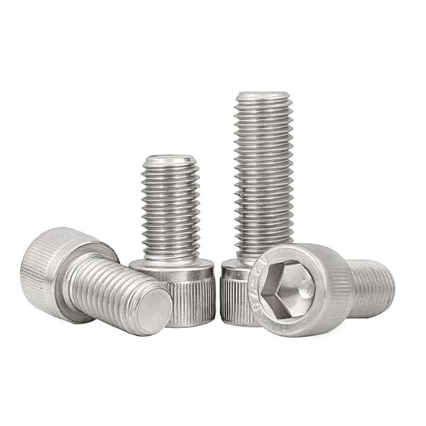 Quality Plain Finish Stainless Steel 304 A2-70 Hex Socket Head Cap Bolt for Construction for sale