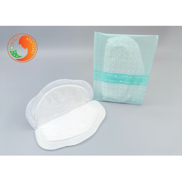 Quality Nature Bamboo Disposable Breast Pads Antibacterial Anti Fungal Biodegradable Resource for sale