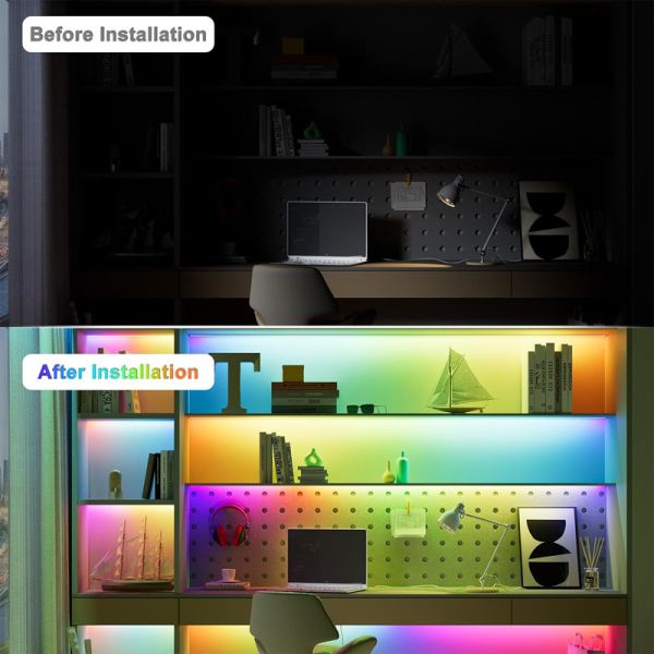 Quality RGB COB LED Light Strip Addressable 12V 720 Light/Meter 2811IC Color Flexible for sale