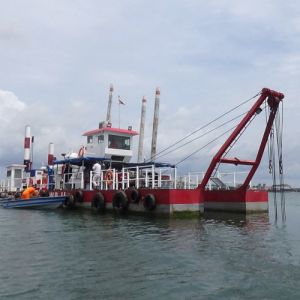 Quality 18inch High Efficiency Cutter Suction Dredger For Sea Channel Dredging for sale