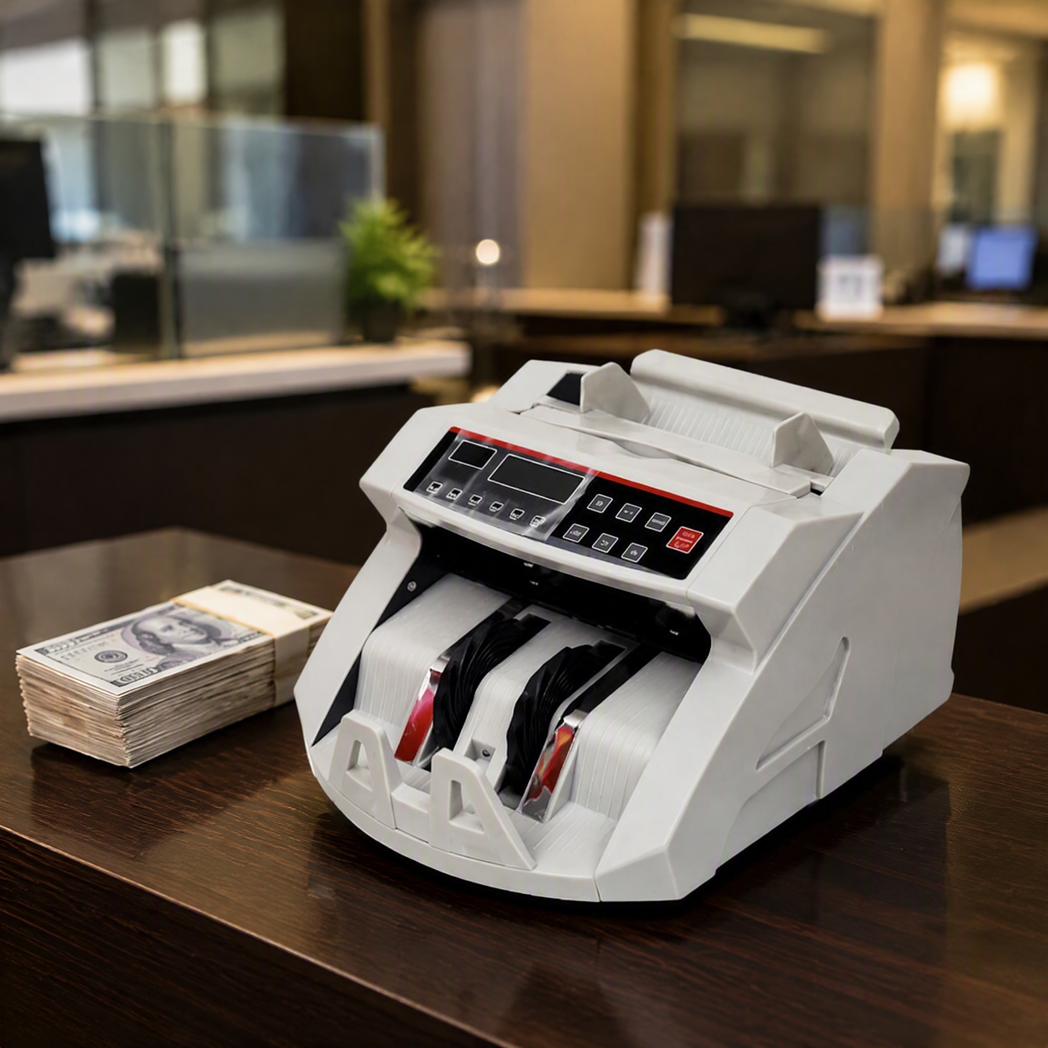 Quality Screen Banknote Counter — Multi-Currency Money Counting & Detection Machine for sale