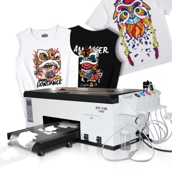 Quality High Quality New A3 33cm TX800 XP600 DTF Printer with White Ink Circulation System for 30cm XP600 T-shirt Heat Transfer Machine for sale