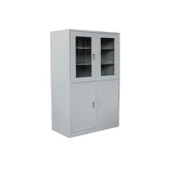 Quality 2 Door Computer Lab Furniture , 1 Mm Cold Rolled Steel Storage Cabinets for sale