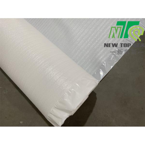 Quality 3mm White EPE Underlayment 20KG/M3 Vapour Barrier Underlay for sale