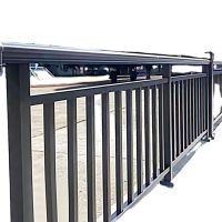 Quality Cutting Service Anodized Modern Aluminum Gate for Sophisticated Metal Fence for sale