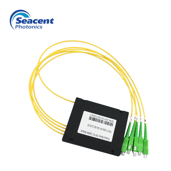 Quality FTTH ABS Type 1X4 Cassette PLC Splitter Module In PON System for sale