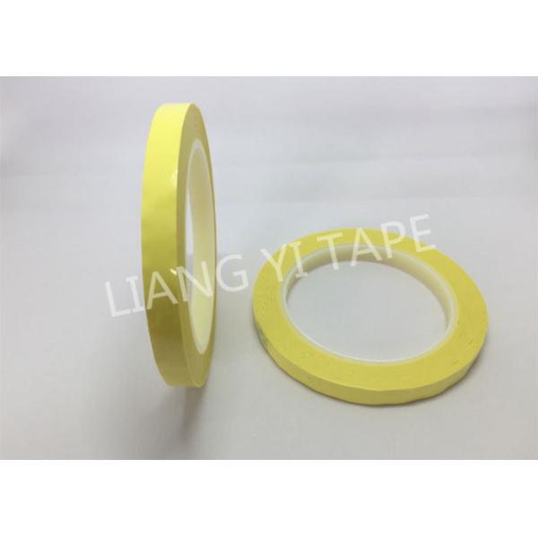 Quality Polyester film acrylic adhesive insulation light yellow tape for sale