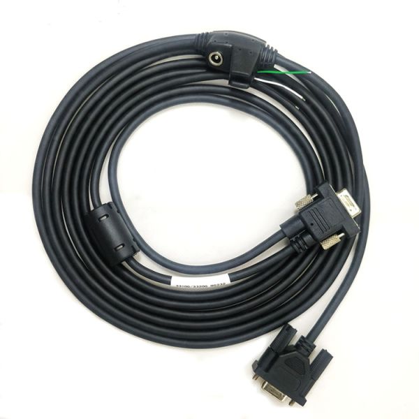 Quality 3m 10ft DB9 Rs232 Scanner Cable Black Color With EIO Trigger for sale