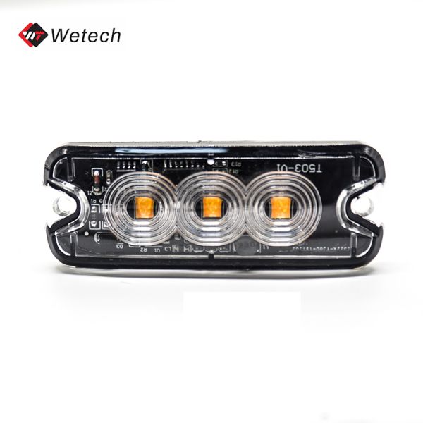 Quality Flash Strobe Lights 12V 24V LED Amber Strobe Warning Lighting For Trucks R10 R65 for sale