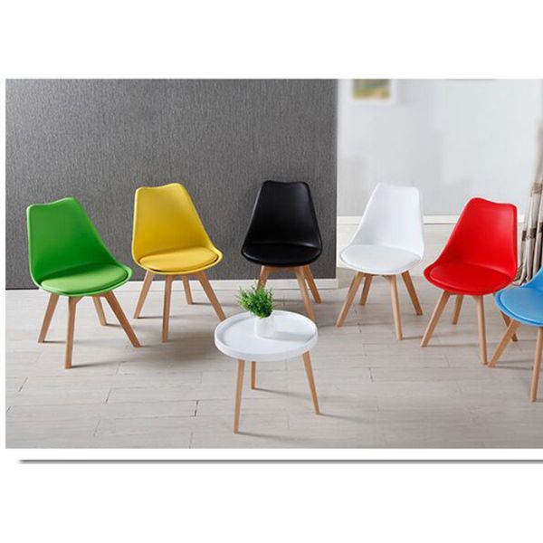 Quality Luxury Leisure PU Dining Chair Corrosion Resistant With Beech Wood for sale