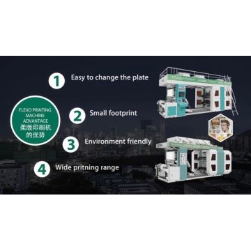 Quality High Precision Flexo Printing Machine for Paper Bag Printing#8 Colors Paper for sale