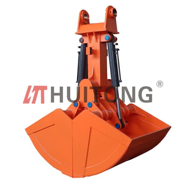 Quality Hydraulic Clamshell Grab Bucket Construction Machinery Attachment for sale